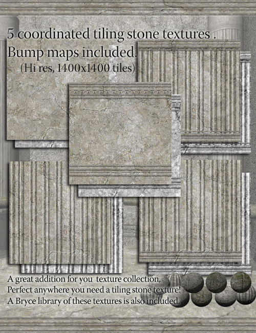Stone Texture Building Kit | Daz 3D