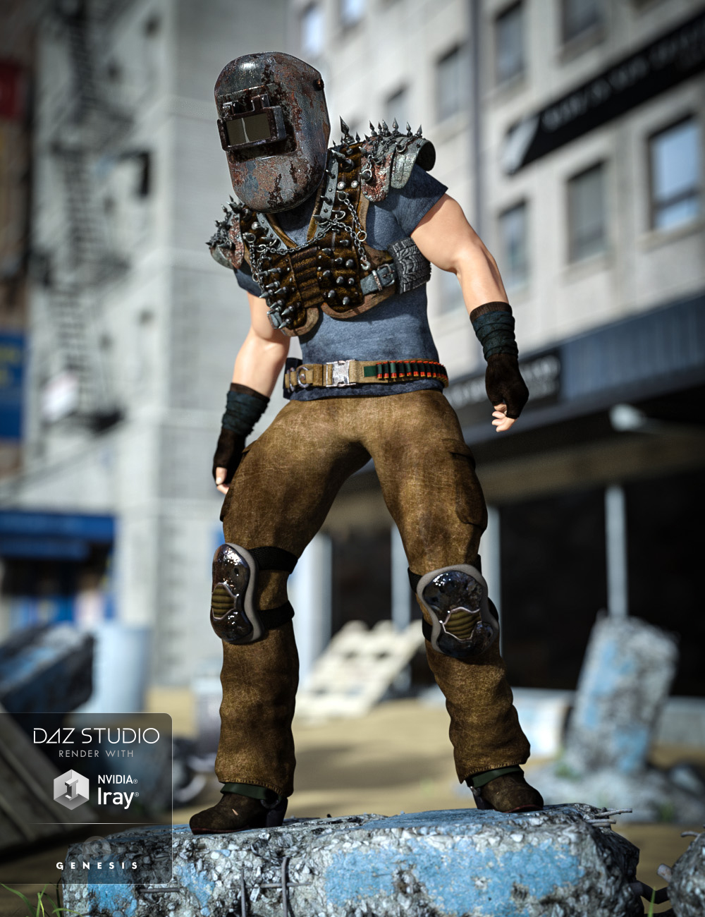 Wastelander for Genesis 3 Male(s) | Daz 3D