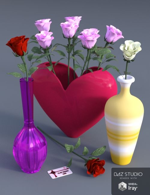 Hugs and Kisses | Daz 3D