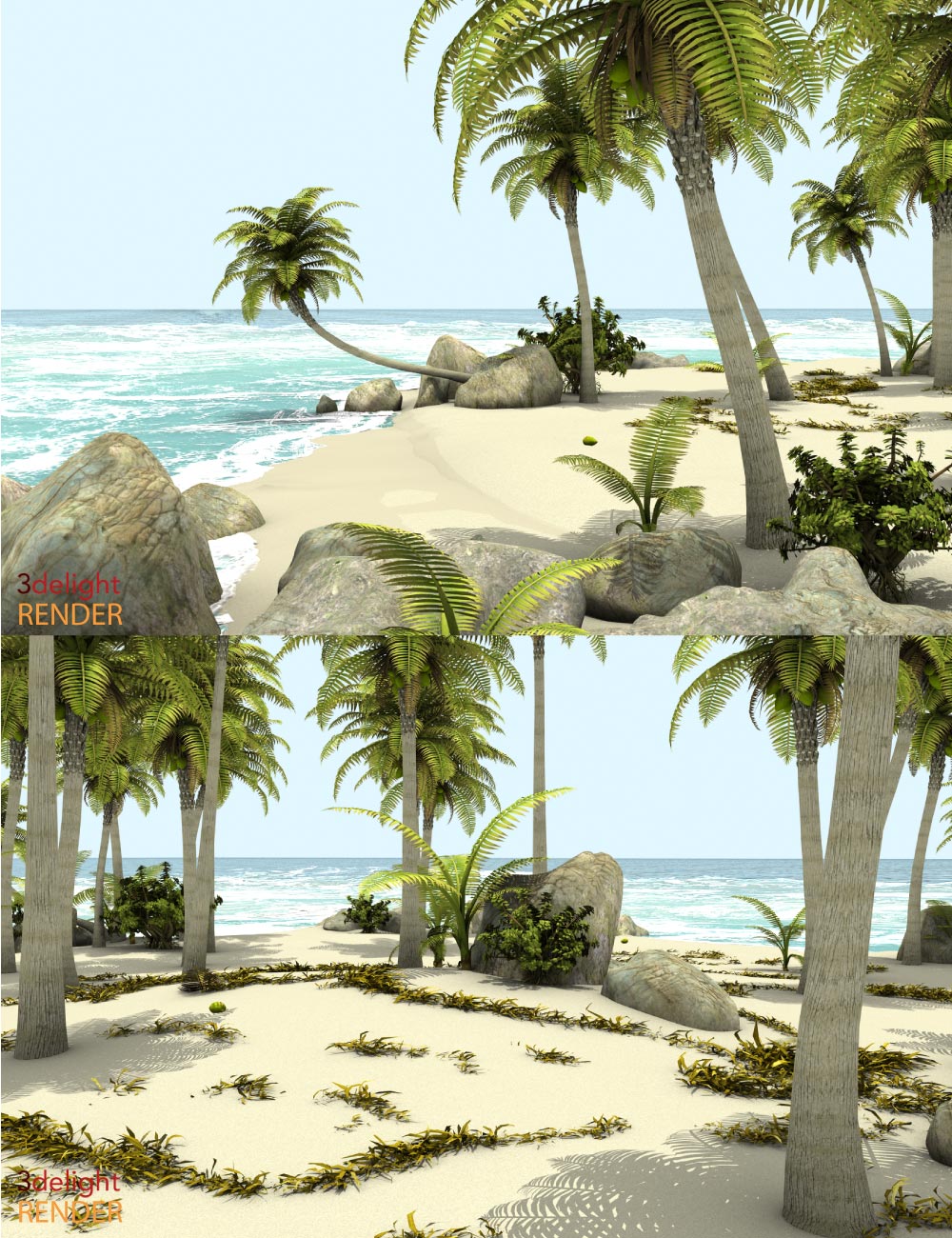 DA Palm Island | Daz 3D