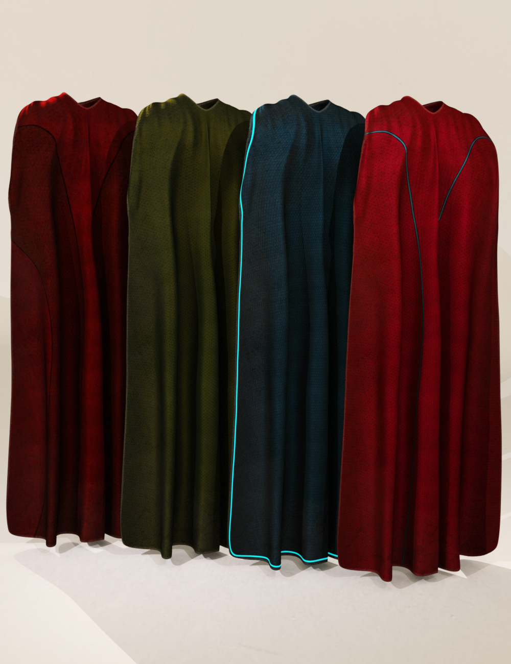Super Hero Cape New Hero Textures | Daz 3D