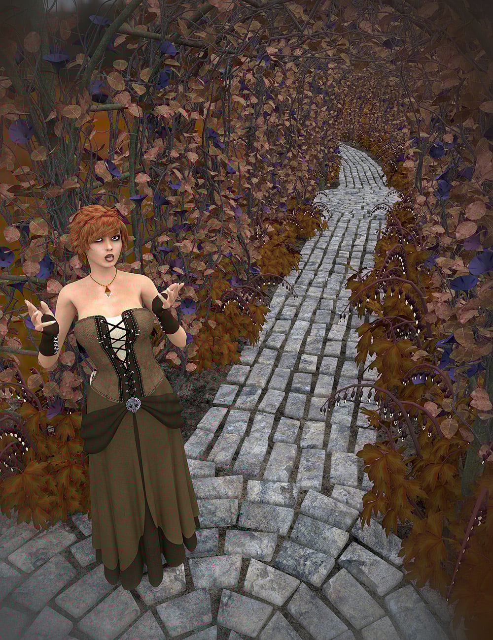 Moonpath Garden | Daz 3D