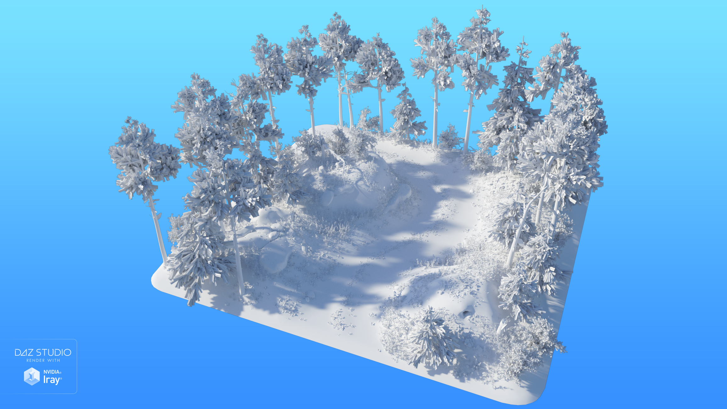 Forest Path | Daz 3D