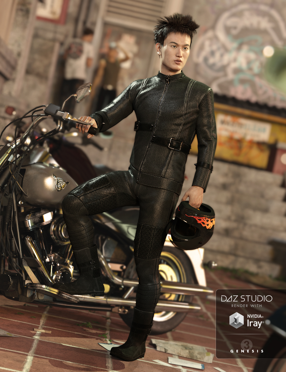 Lee 7 Pro Bundle | Daz 3D