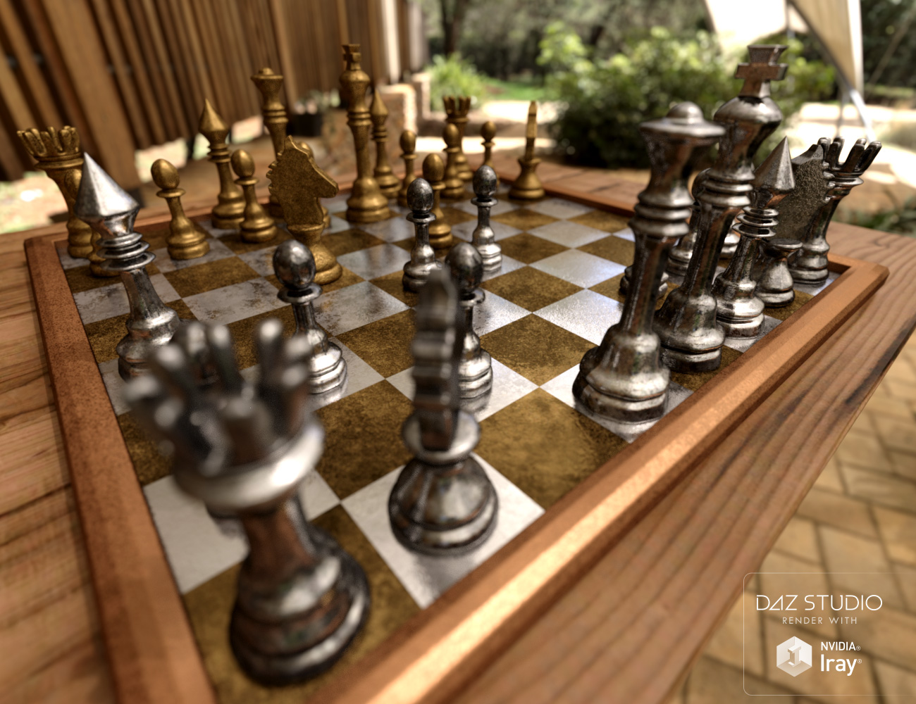 Uber+ Iray Antique Metals | Daz 3D