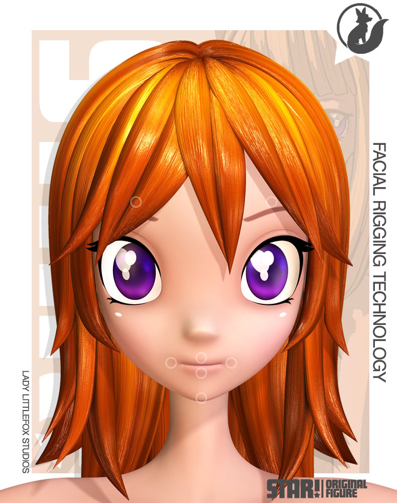 Star! Original Figure | Daz 3D