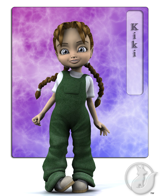 Kiki Clothing Pack 1 - Rompers | Daz 3D