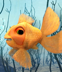 Gilbert the Goldfish | Daz 3D