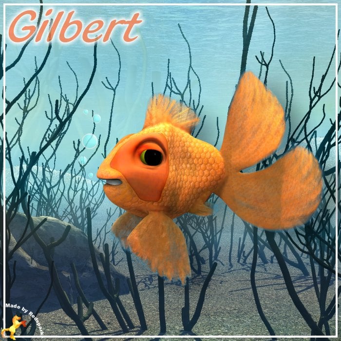 Gilbert the Goldfish | Daz 3D