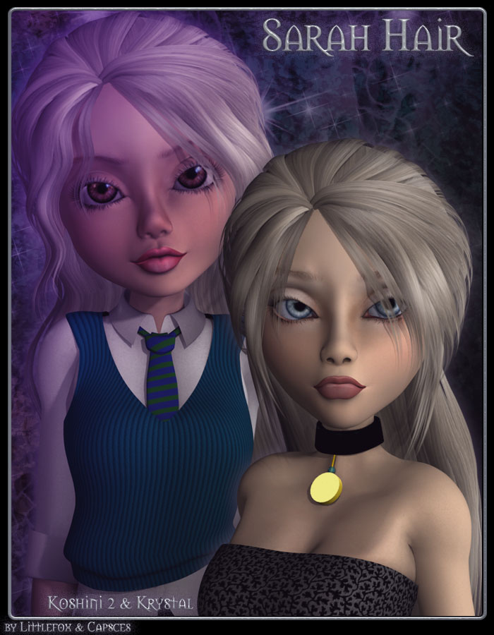 Sarah Hair | Daz 3D