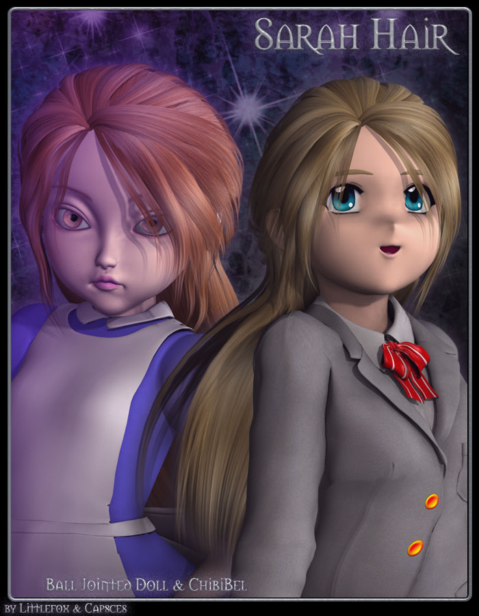 Sarah Hair | Daz 3D