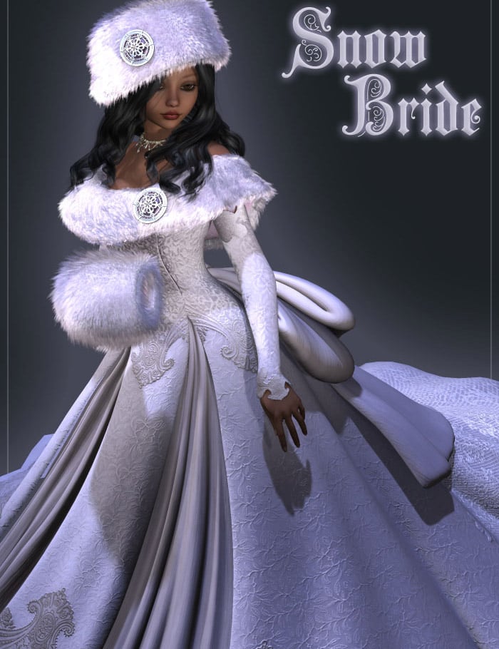 Snow Bride for A3 | Daz 3D