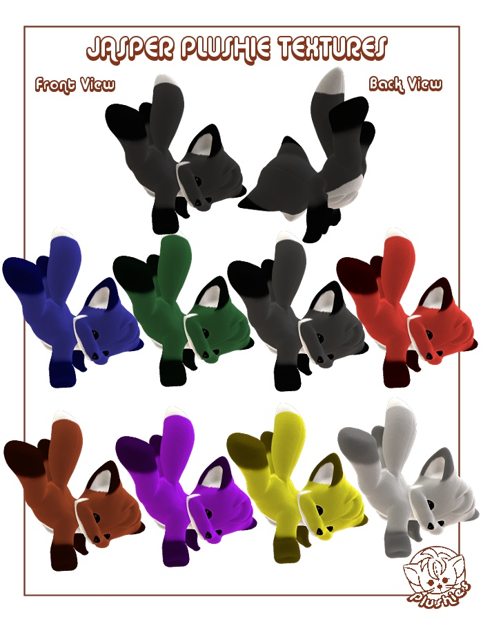 Plushies: Jasper | Daz 3D