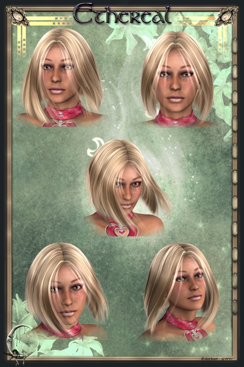 Ethereal for Angel Hair | Daz 3D