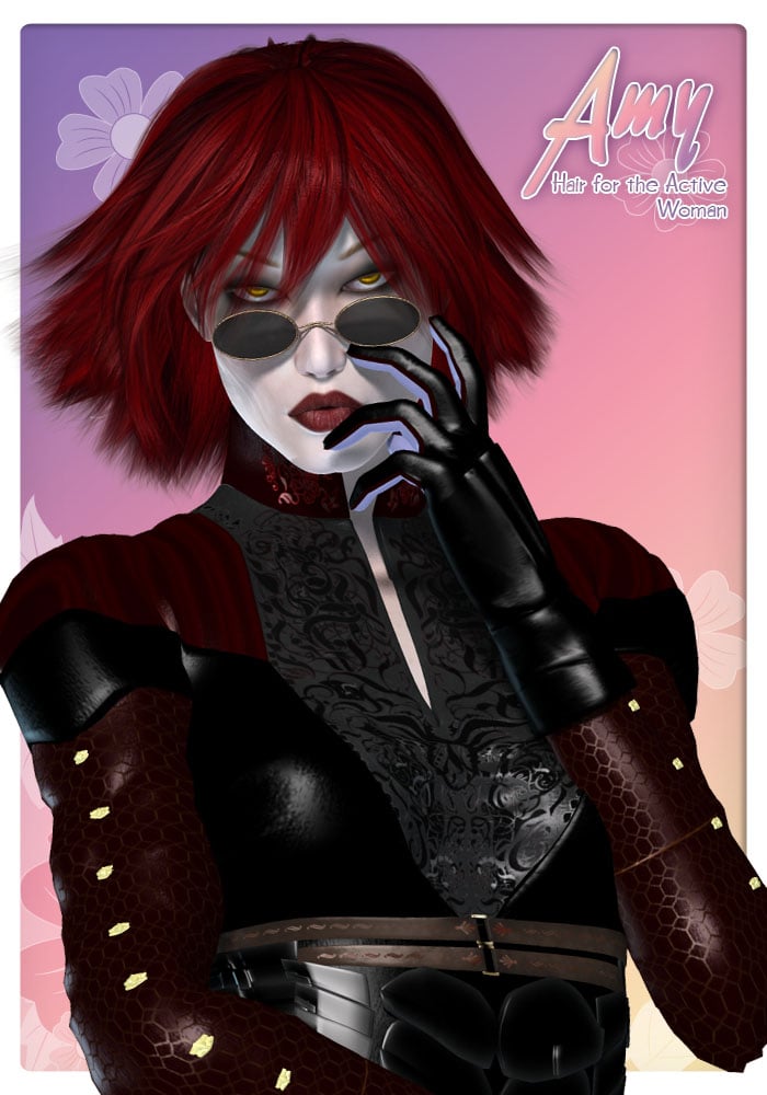 Amy Hair | Daz 3D