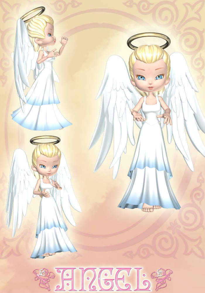 ANGEL poses | Daz 3D