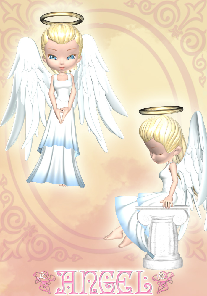 ANGEL poses | Daz 3D