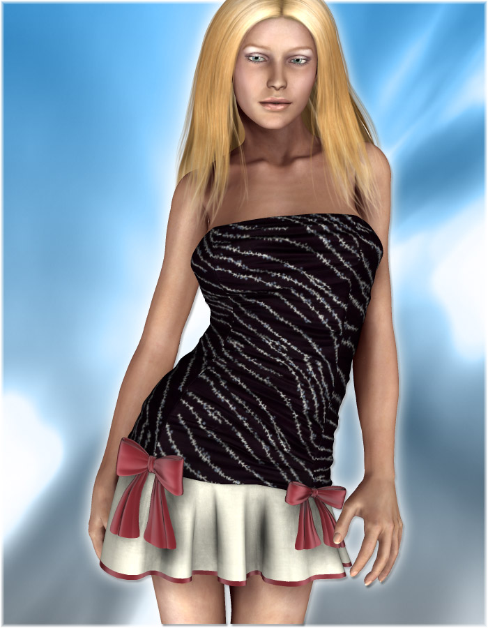 Party Time for Sweetheart Dress | Daz 3D