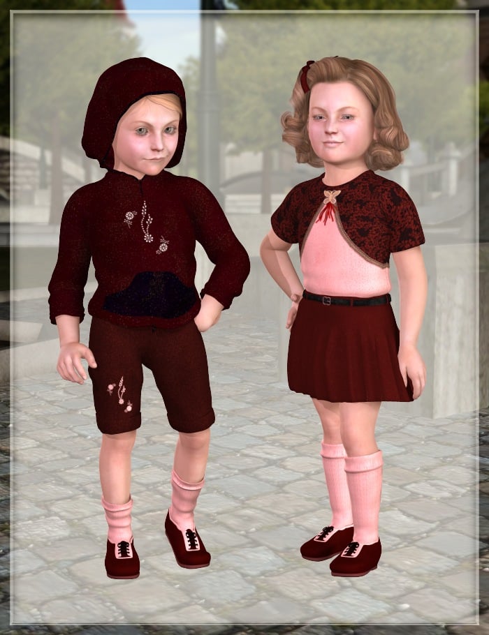 PlayTime Clothes K4 | Daz 3D