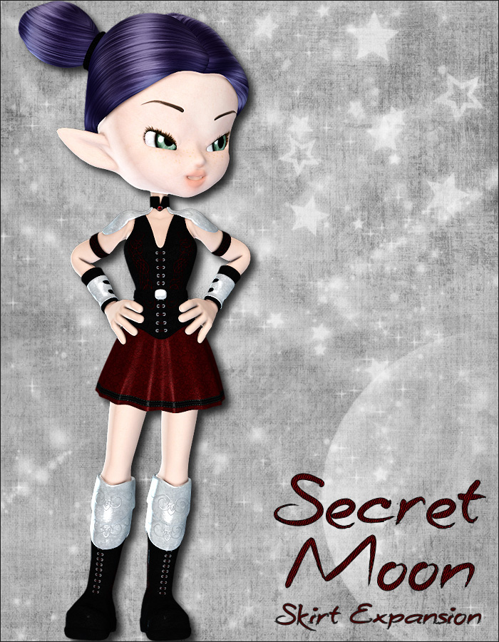 Secret Moon: Expansion Skirt | Daz 3D