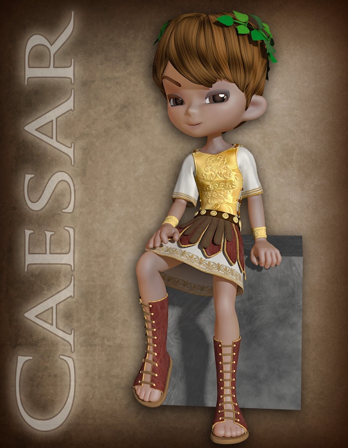 Caesar Clothes for Chip | Daz 3D
