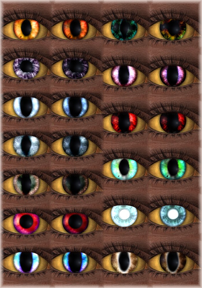 Mil4 Creepy Eyes | Daz 3D