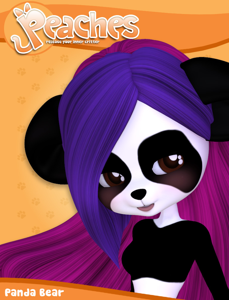 Peaches: Panda Bears | Daz 3D