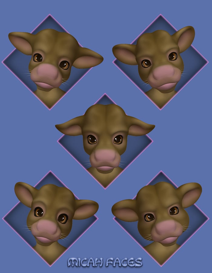 Furries' Furs - Cows | Daz 3D