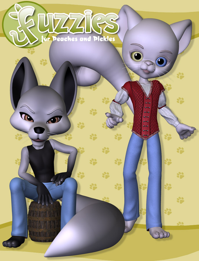 Fuzzies Faces 2 | Daz 3D