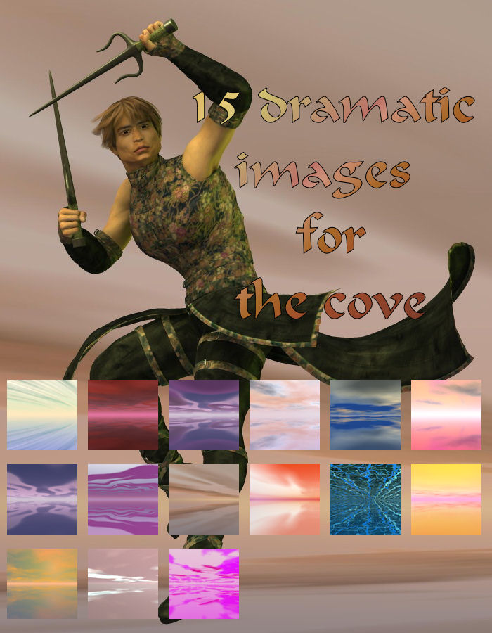 Dramatic Backgrounds Bundle for IDL Studio | Daz 3D