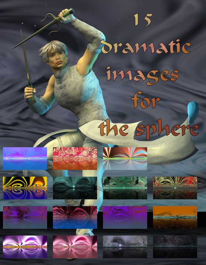 Dramatic Backgrounds Bundle for IDL Studio | Daz 3D