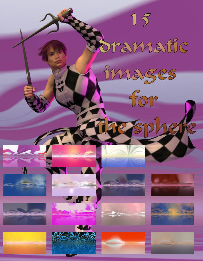 Dramatic Backgrounds Bundle for IDL Studio | Daz 3D