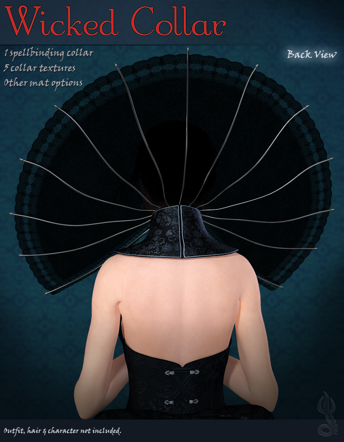 Wicked Collar | Daz 3D