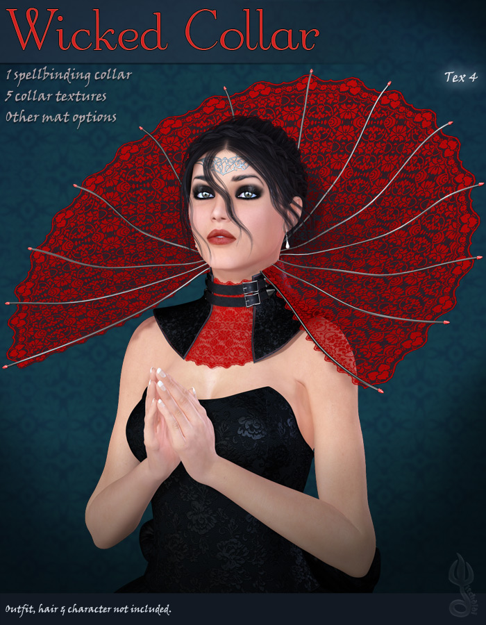 Wicked Collar | Daz 3D