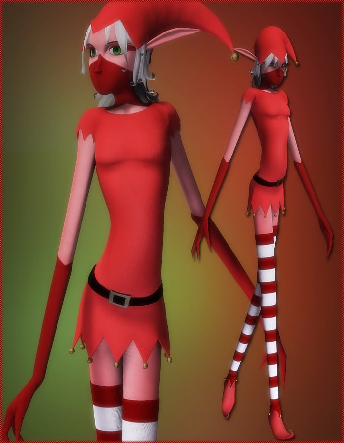Elf for Ninja Sprite | Daz 3D