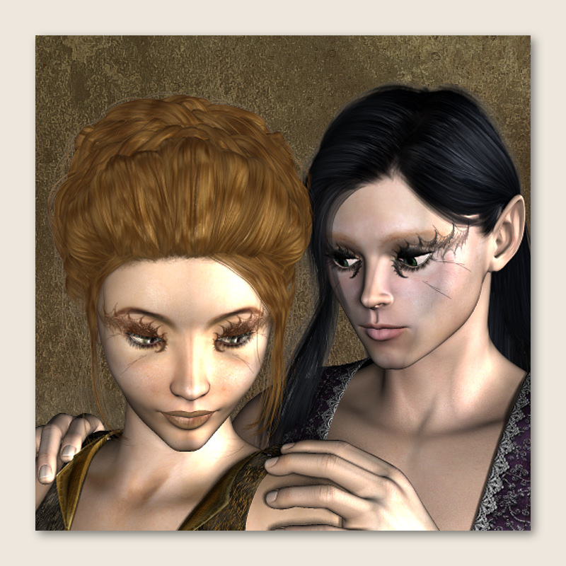 ICE TWINS Add-on A | Daz 3D