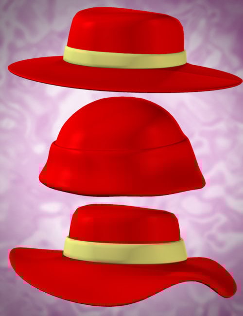 Hat Pack | Daz 3D