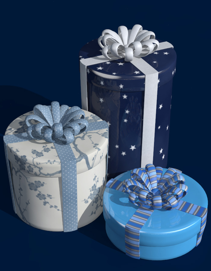 Round Boxes | Daz 3D