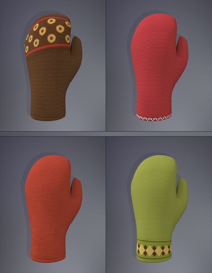 Mittens for M4 | Daz 3D