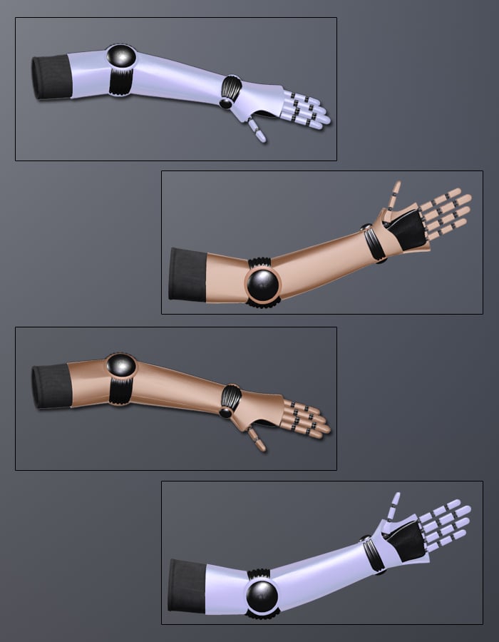 Personal Replacement Parts: Arm Plus V4 | Daz 3D