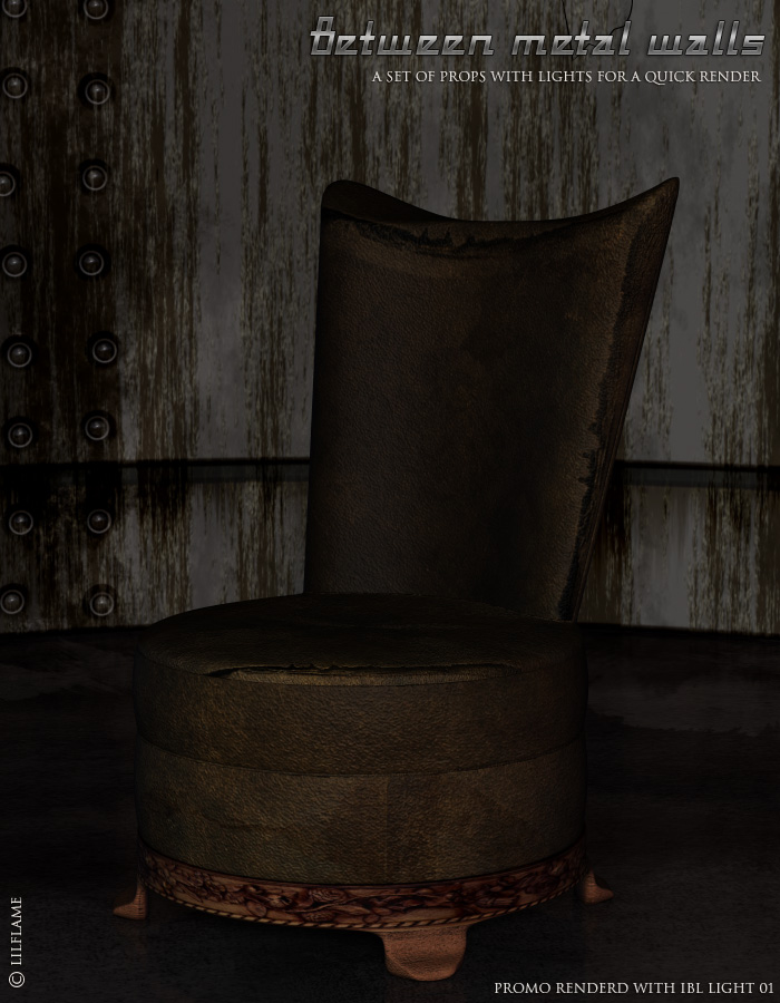Between Metal Walls | Daz 3D