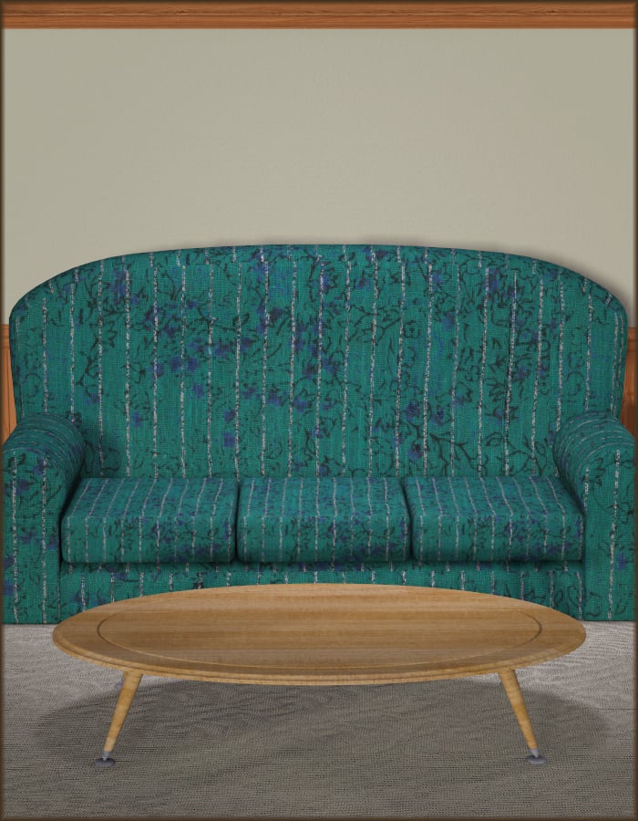 Simply Living Couch | Daz 3D