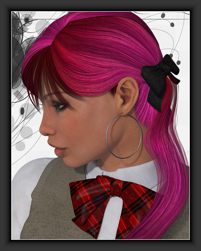 ShoXoloR for Penny Hair | Daz 3D