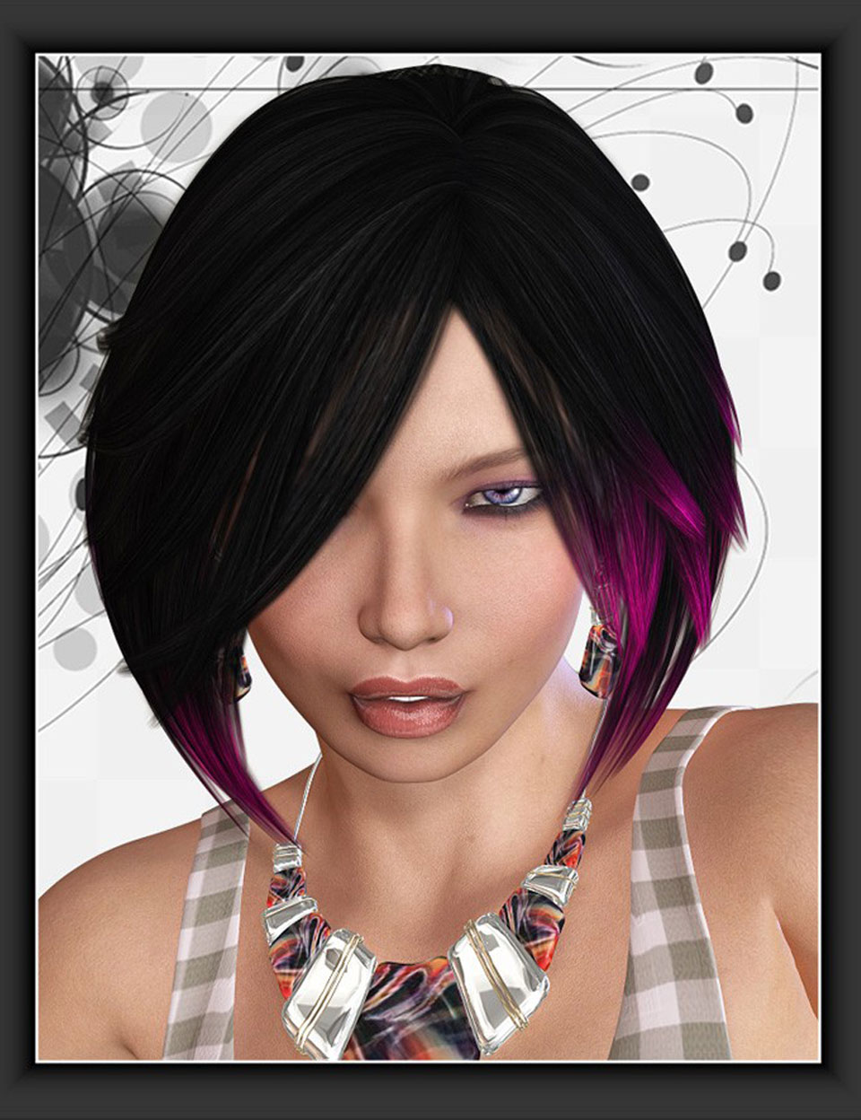 ShoXoloR for Aria Hair | Daz 3D