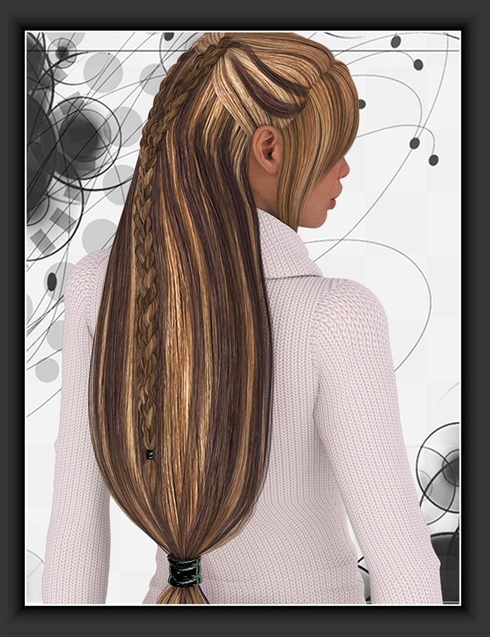 ShoXoloR for Heidi Hair | Daz 3D