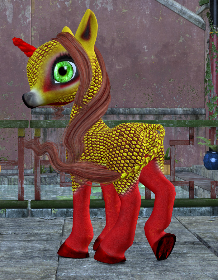 Legendary: Kirin Babies | Daz 3D