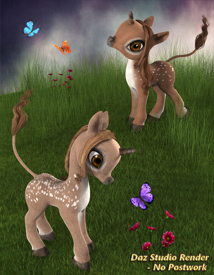 Legendary: Deer Babies | Daz 3D