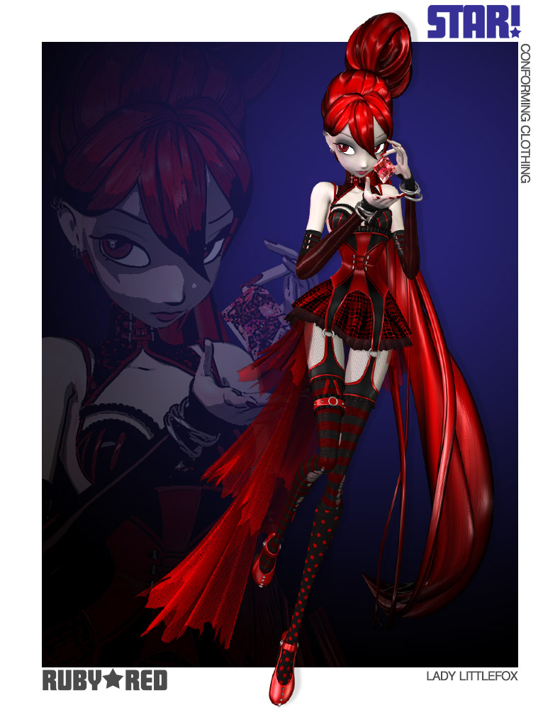 Ruby Red for Star! | Daz 3D