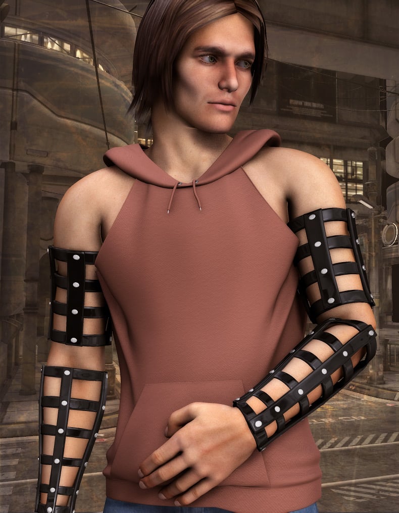 Night Slayers: Cage Straps for M4 | Daz 3D