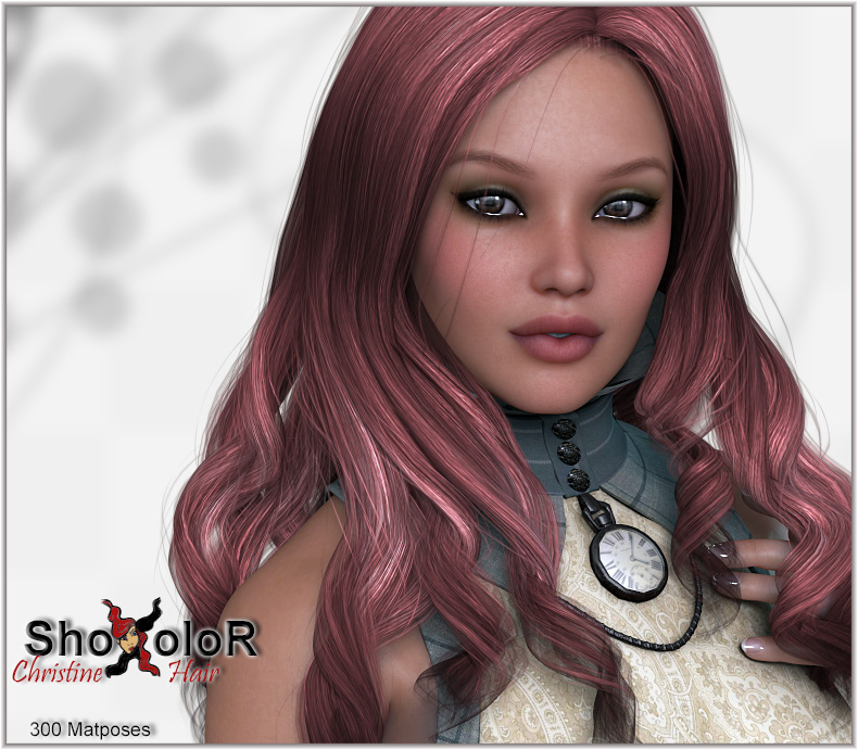 ShoXoloR for Christine Hair | Daz 3D